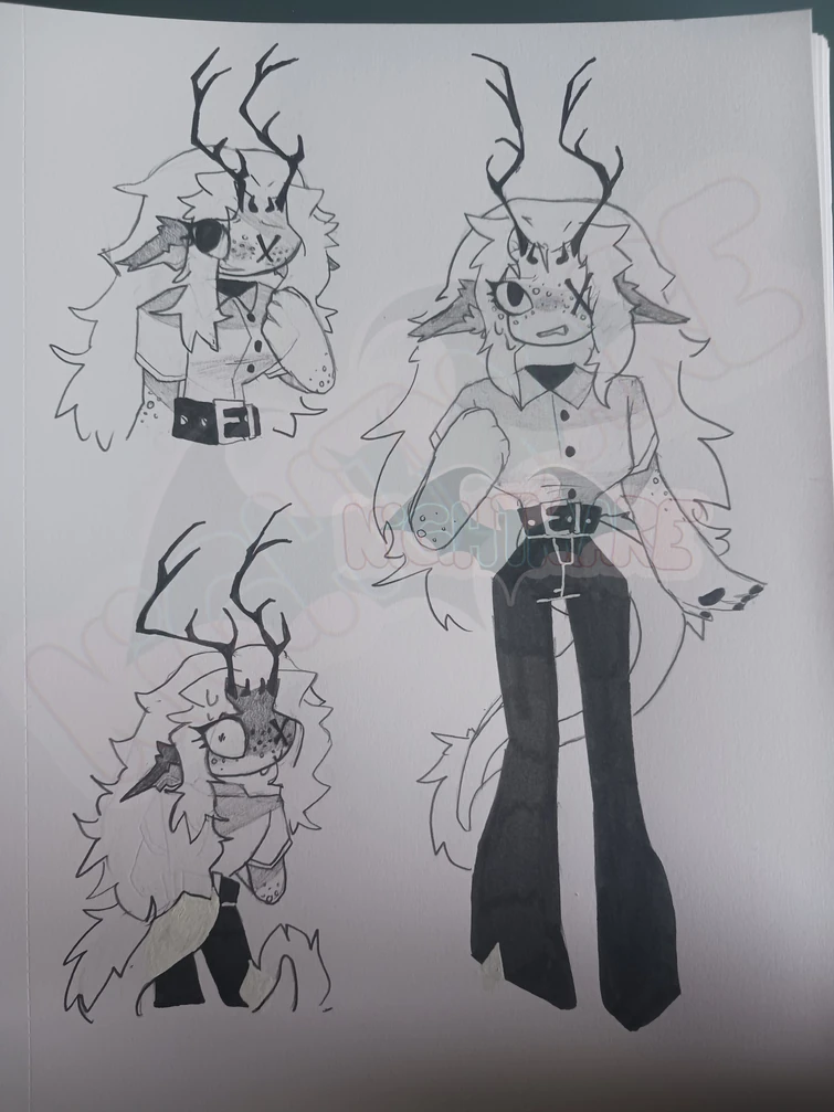 Still toying with the style, I made a FPE OC | Fandom