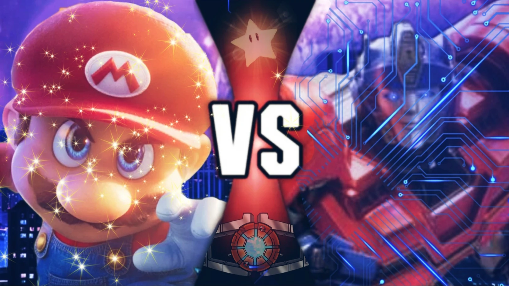 Death battle mario vs orion pax (super mario bros movie vs transformers ...