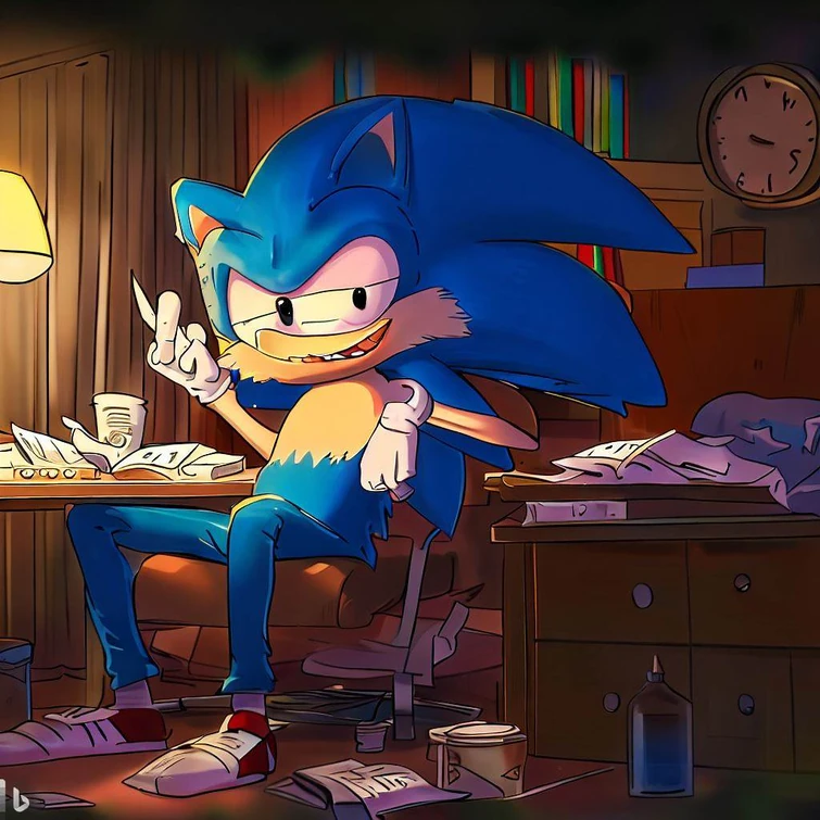 Some Bing Image Creator Sonic art I generated | Fandom