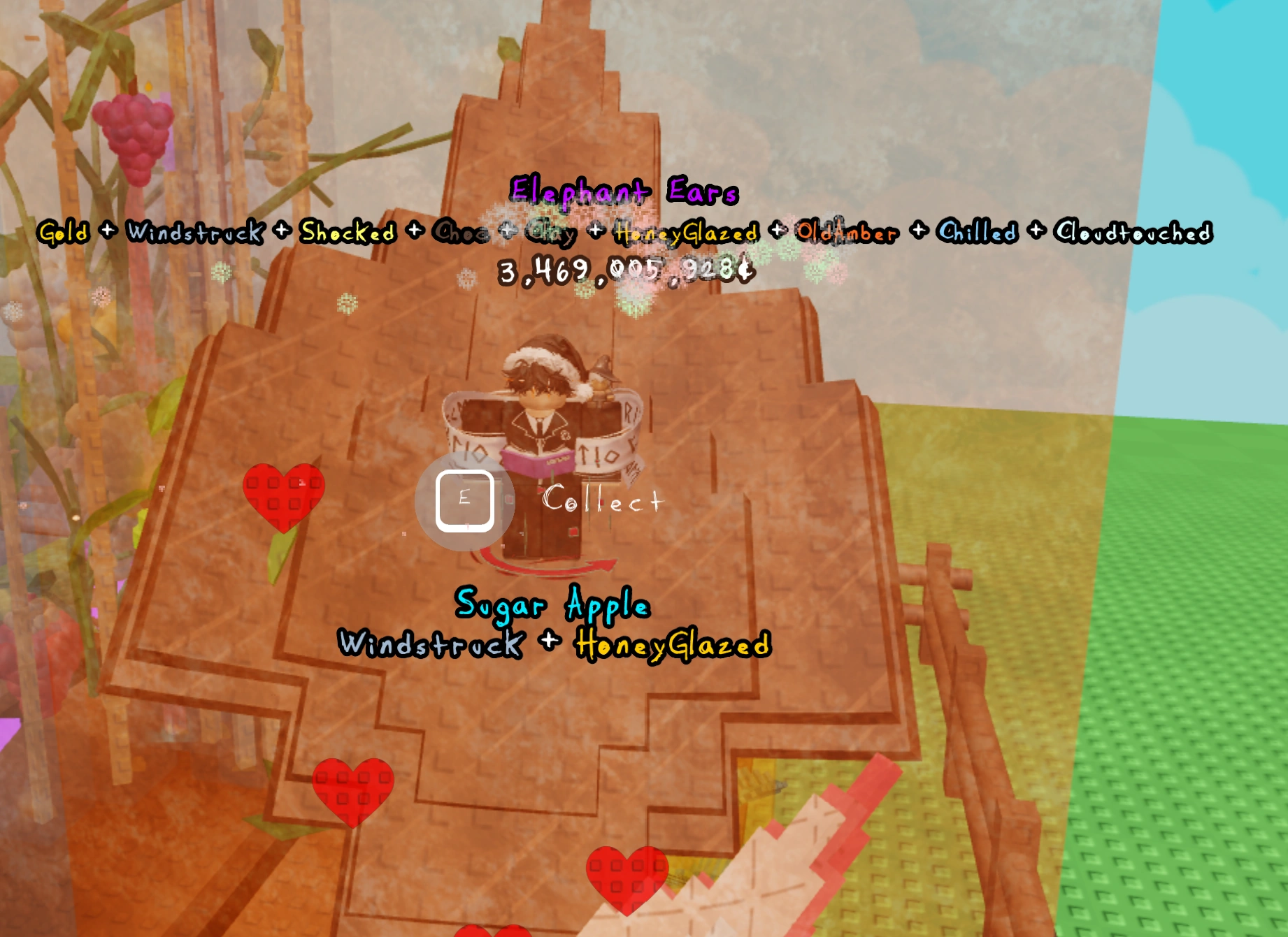 idrk how to add images but i got oldamber mutation on elephant ears pls ...