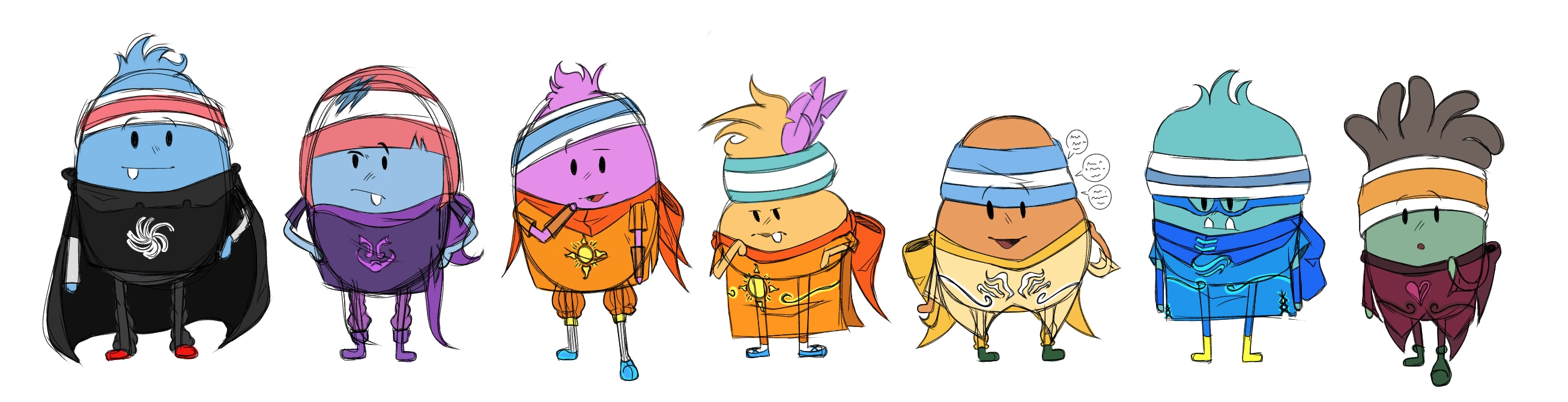 DWTD 2 characters in their godtier outfits. | Fandom