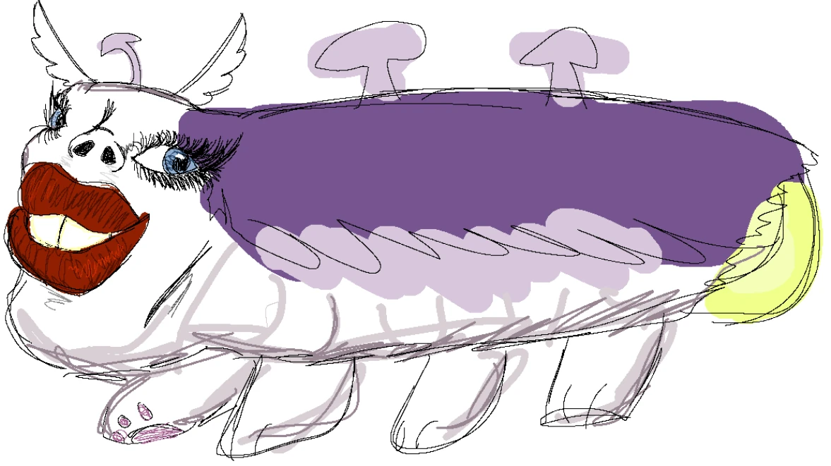 my first CoS artpiece, what do you guys think? It's a minawii, if you ...