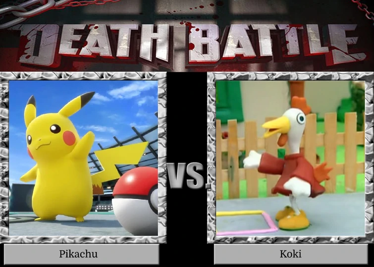 Death Battle Pikachu vs Koki! | Fandom