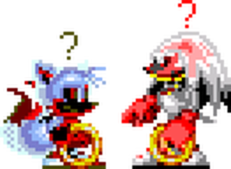made a sprite for glitch tails! hope ypu like it! | Fandom