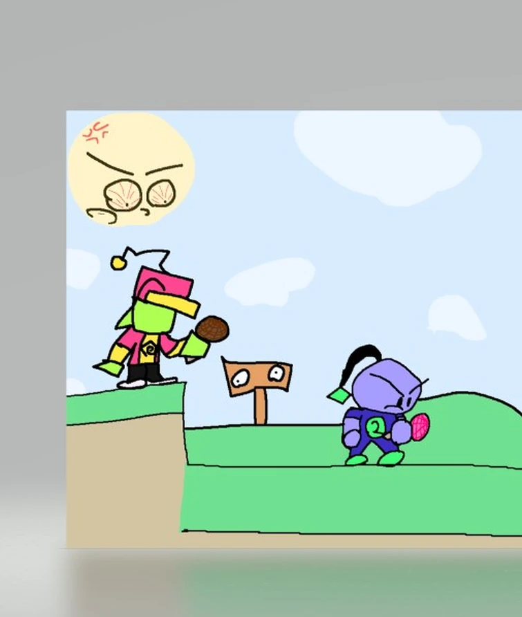 hhhh i finished beebo's side but i still don't have anyone to go over ...