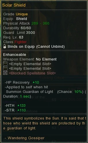 Solar Shield | C9 Continent of the 9th Seal Wiki | Fandom