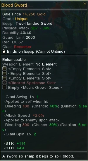 Blood Sword | C9 Continent of the 9th Seal Wiki | Fandom