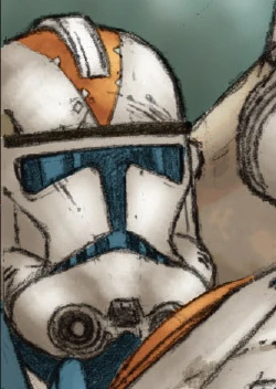 Unidentified 212th Attack Battalion clone trooper lieutenant (Sarrish ...