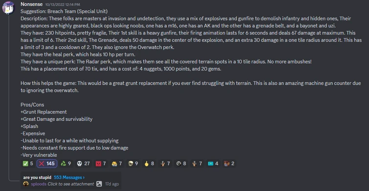 Your suggestions are TERRIBLE (This is a guide) | Fandom