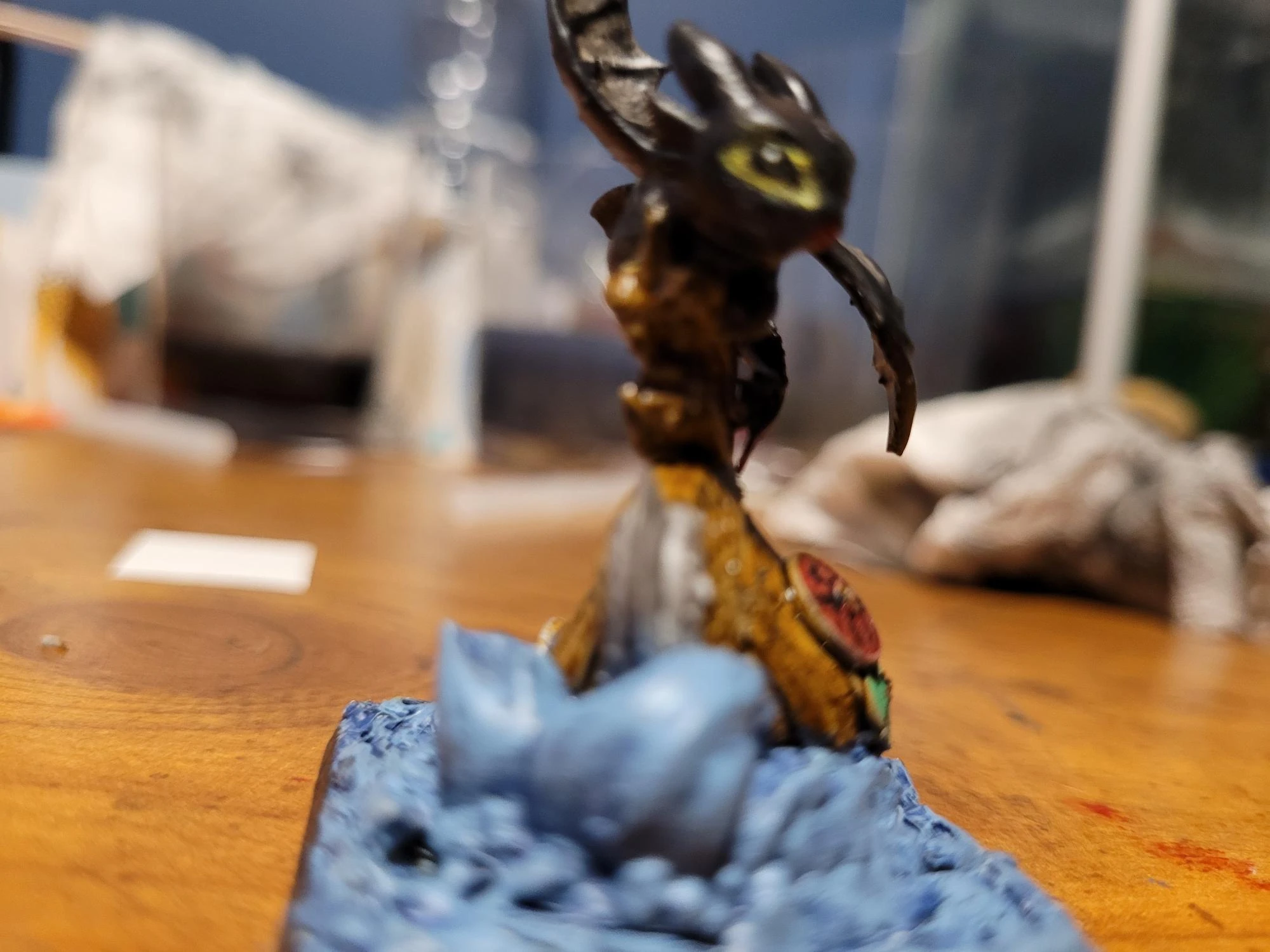 Little toothless miniature for dnd! | Fandom
