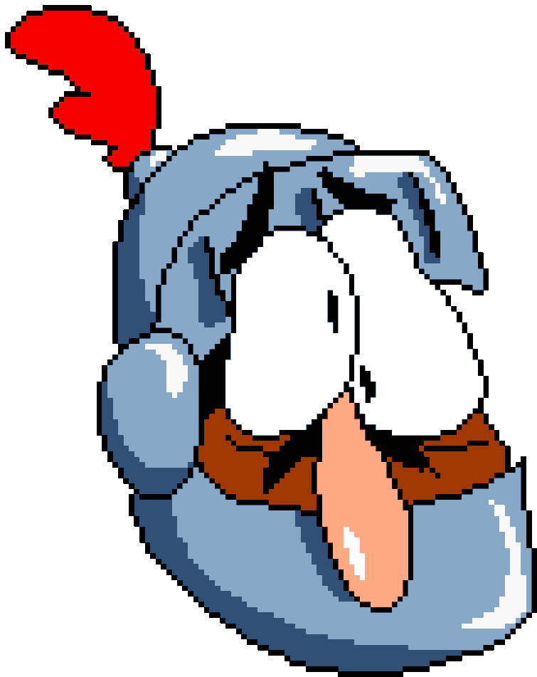 Old Peppino HUD art style looks different between certain expressions ...