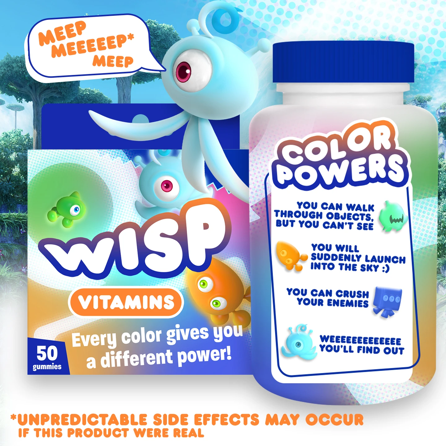 Stay safe* and healthy** this holiday season with Wisp Vitamins!*mostly ...