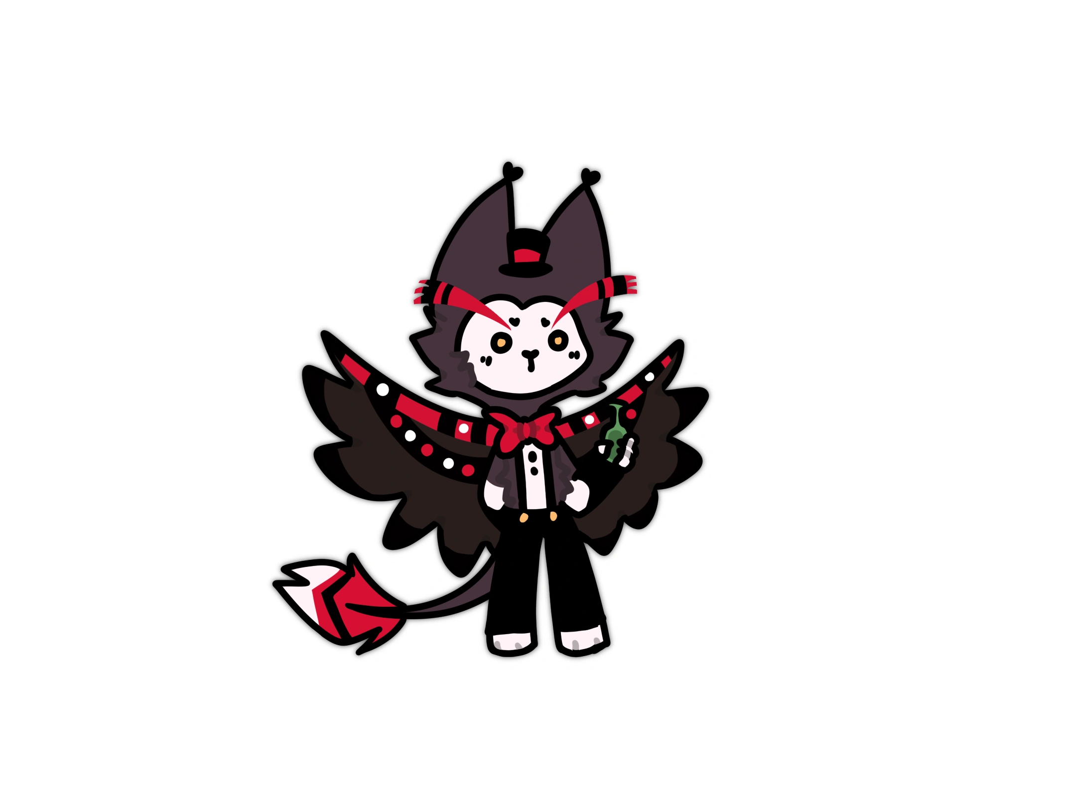 I drew a Husk sticker because I’m silly, but I’m bad at art | Fandom