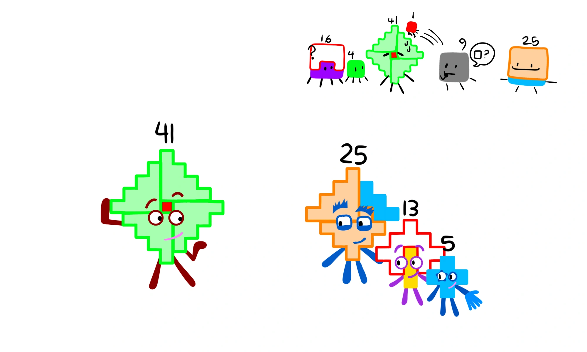 My Fanmade Numberblock Forty-One | Fandom