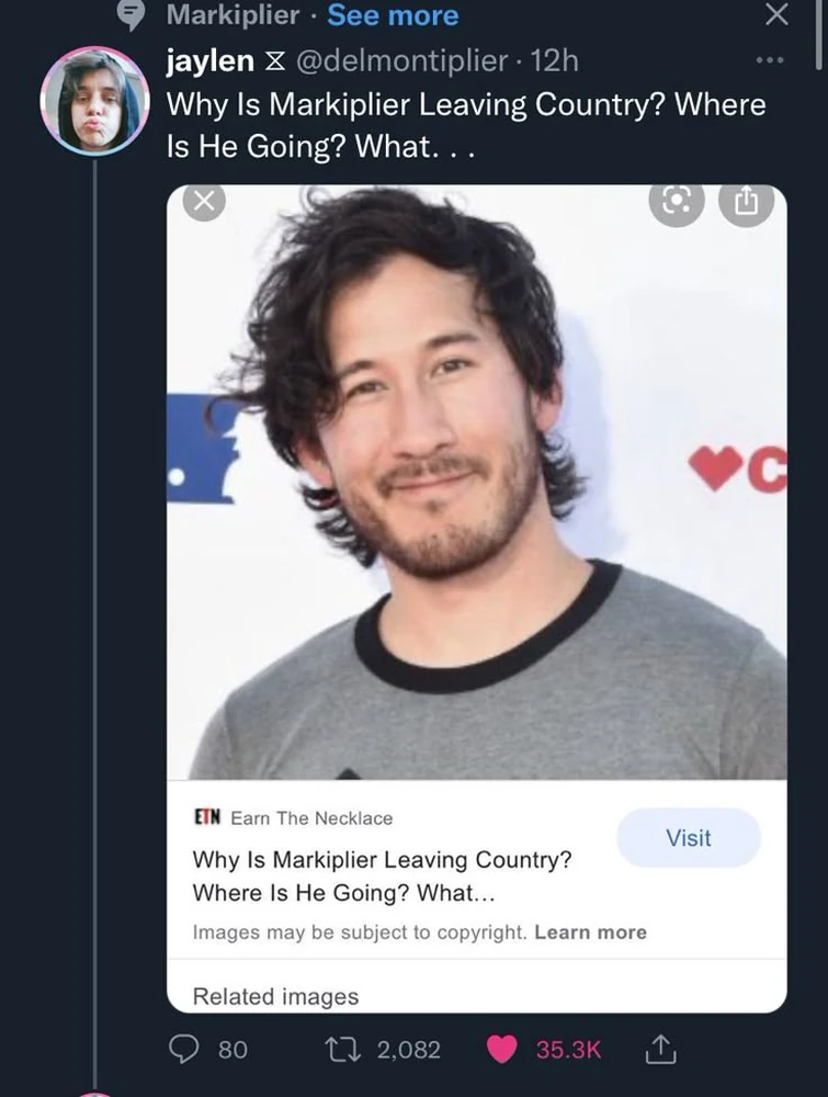Why Is Markiplier Leaving Country?Where Is He Going? What... | Fandom