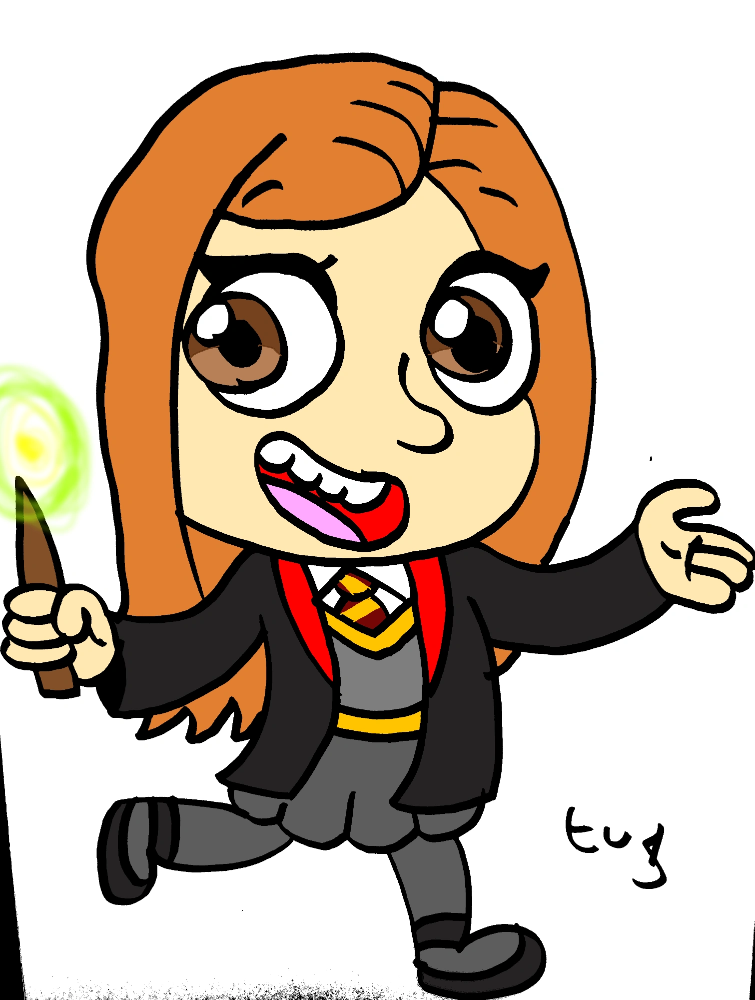 My drawing of Ginny | Fandom