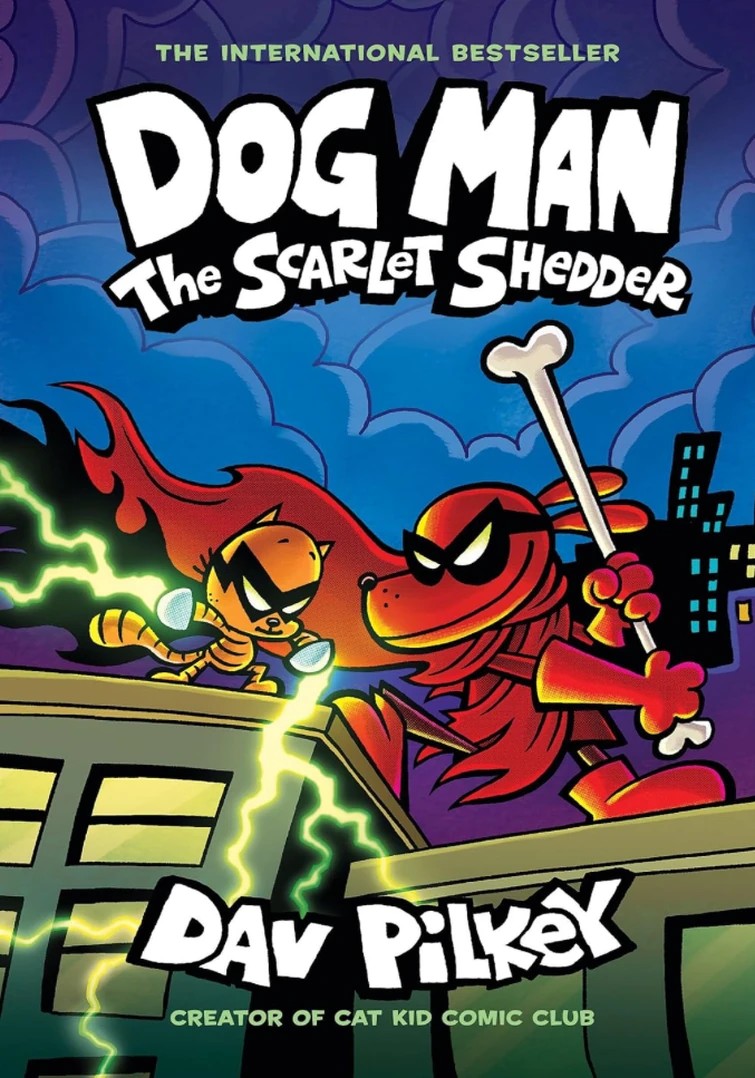 DOG MAN: THE SCARLET SHEDDER REAL COVER | Fandom