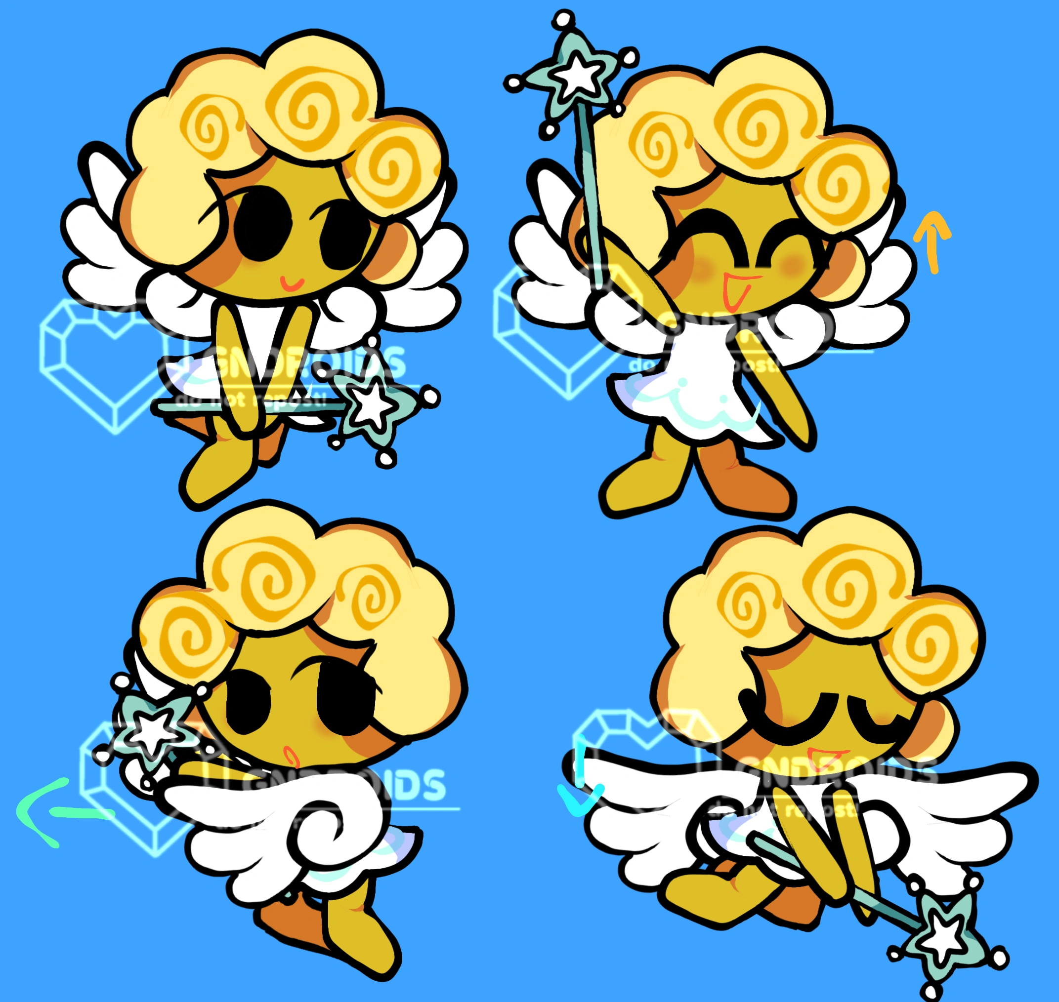 Angel cookie assets in FNF | Fandom