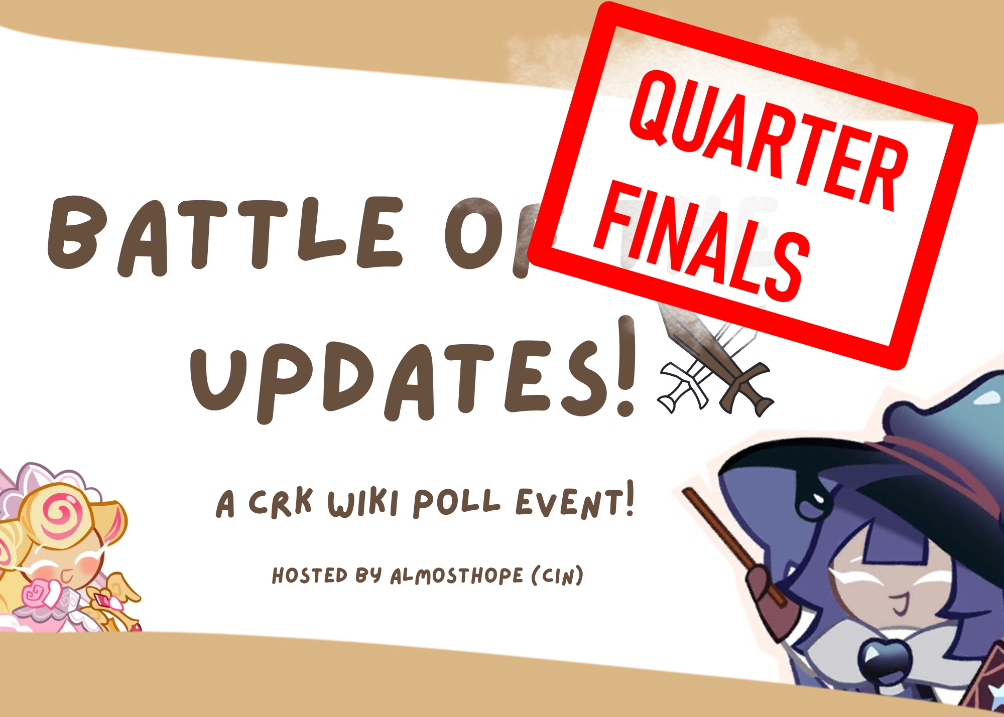 Battle of the Updates QUATER FINALS | Fandom