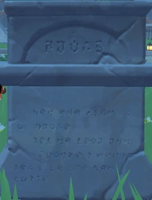 Teyvat Script on Mondstadt Gravestones | Fandom