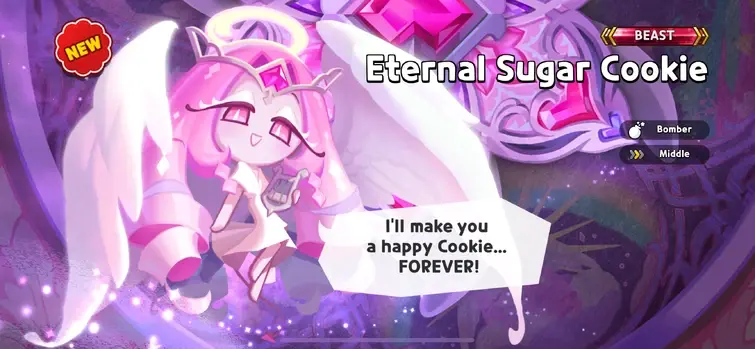 I got eternal sugar cookie when I hopped on at midnight. | Fandom