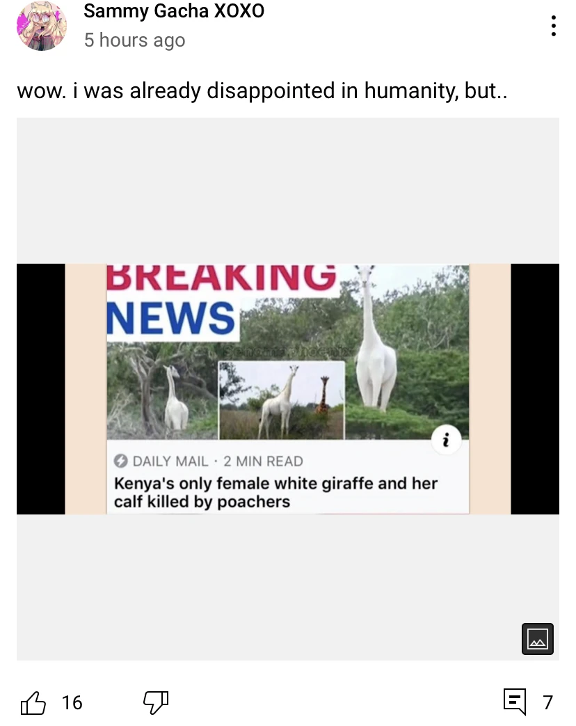 Now I’m extremely disappointed in humanity... | Fandom