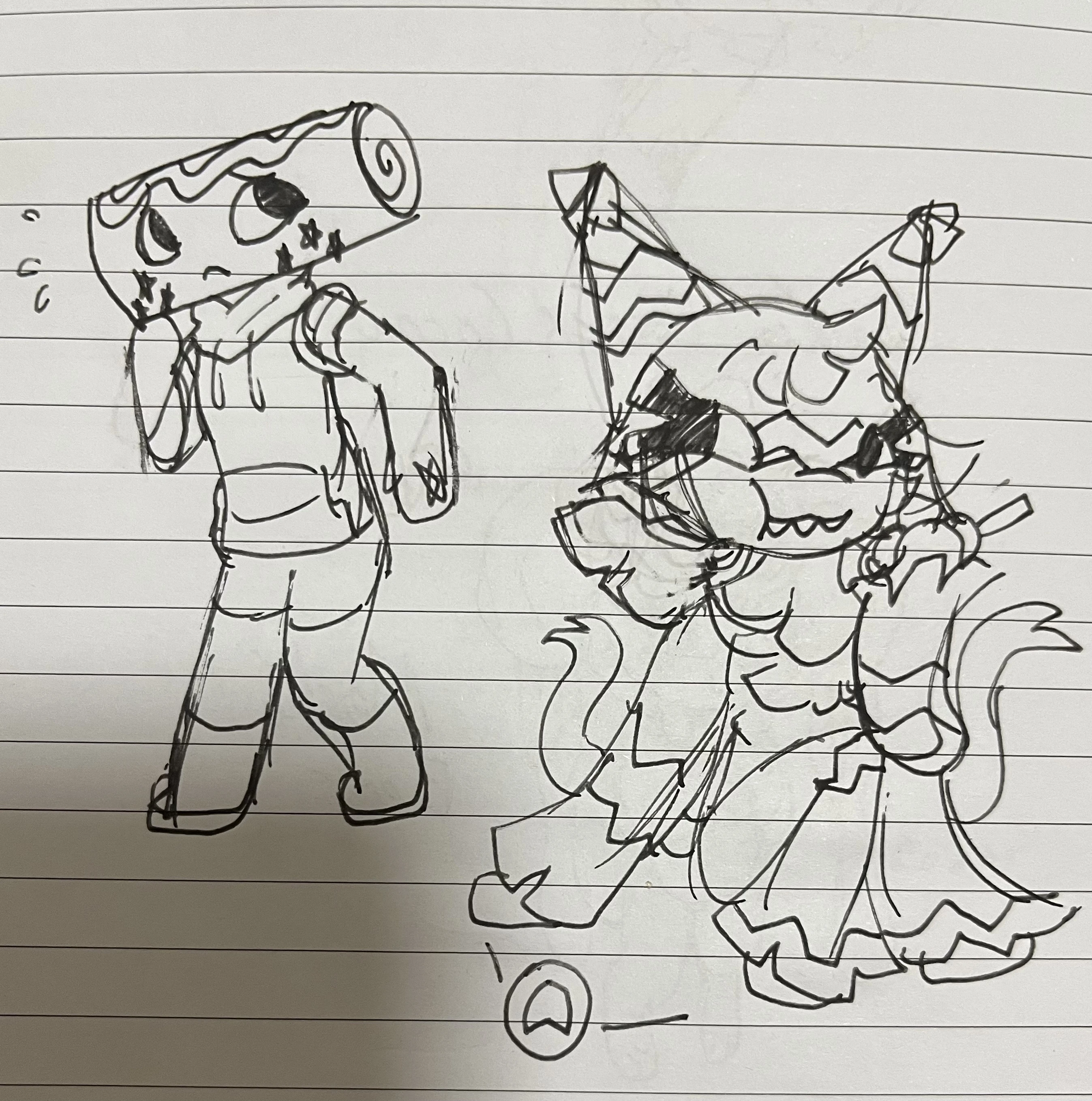 More drawings of the toons (And a bit of Papercase aka Scraps x Rodger ...