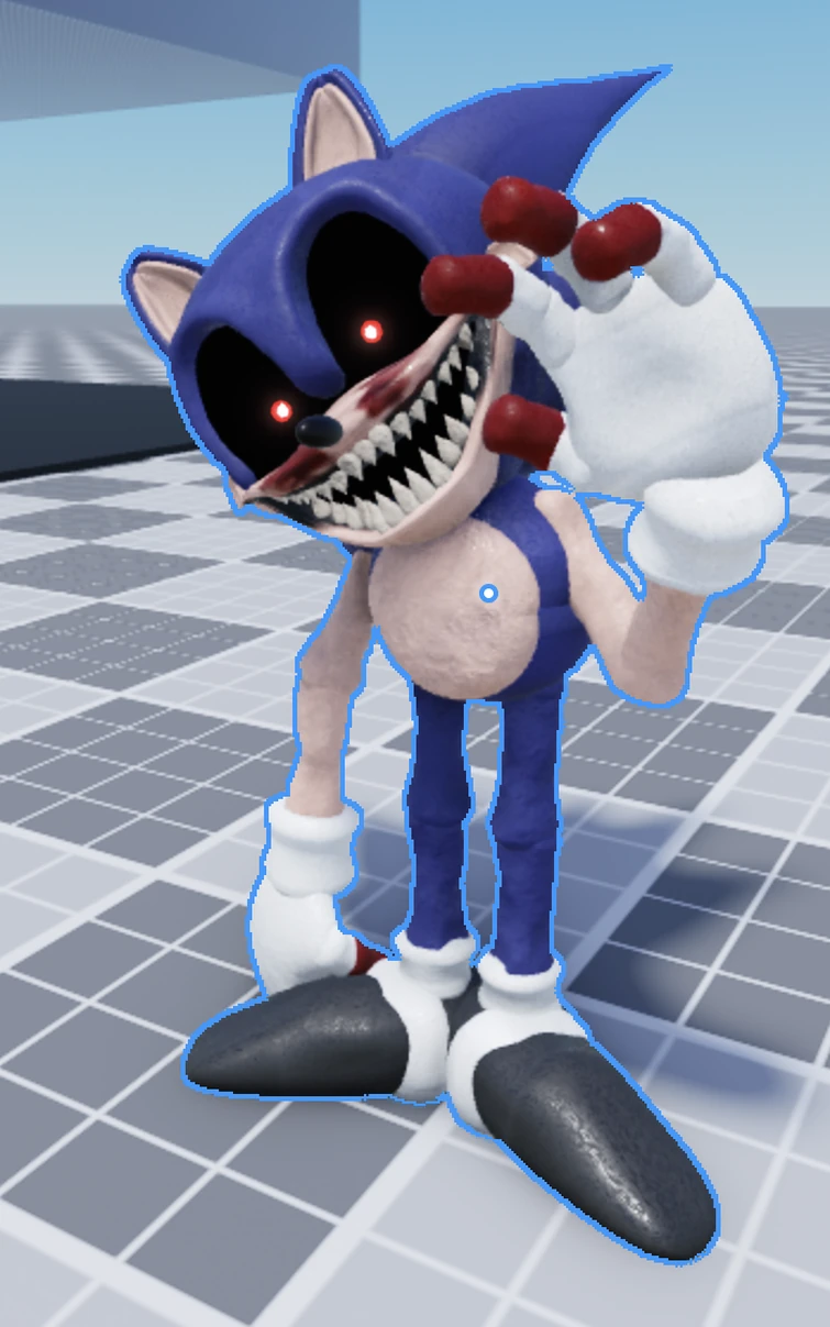Sonic.exe model bc why not | Fandom