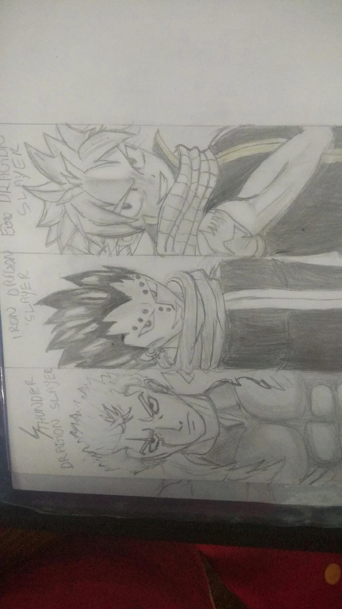 My drawing on dragon slayers... | Fandom