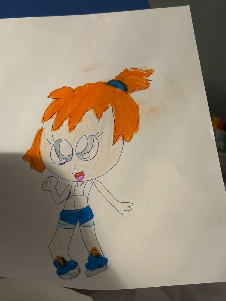 Misty’s heart gold and soul silver sprite redraw | Fandom