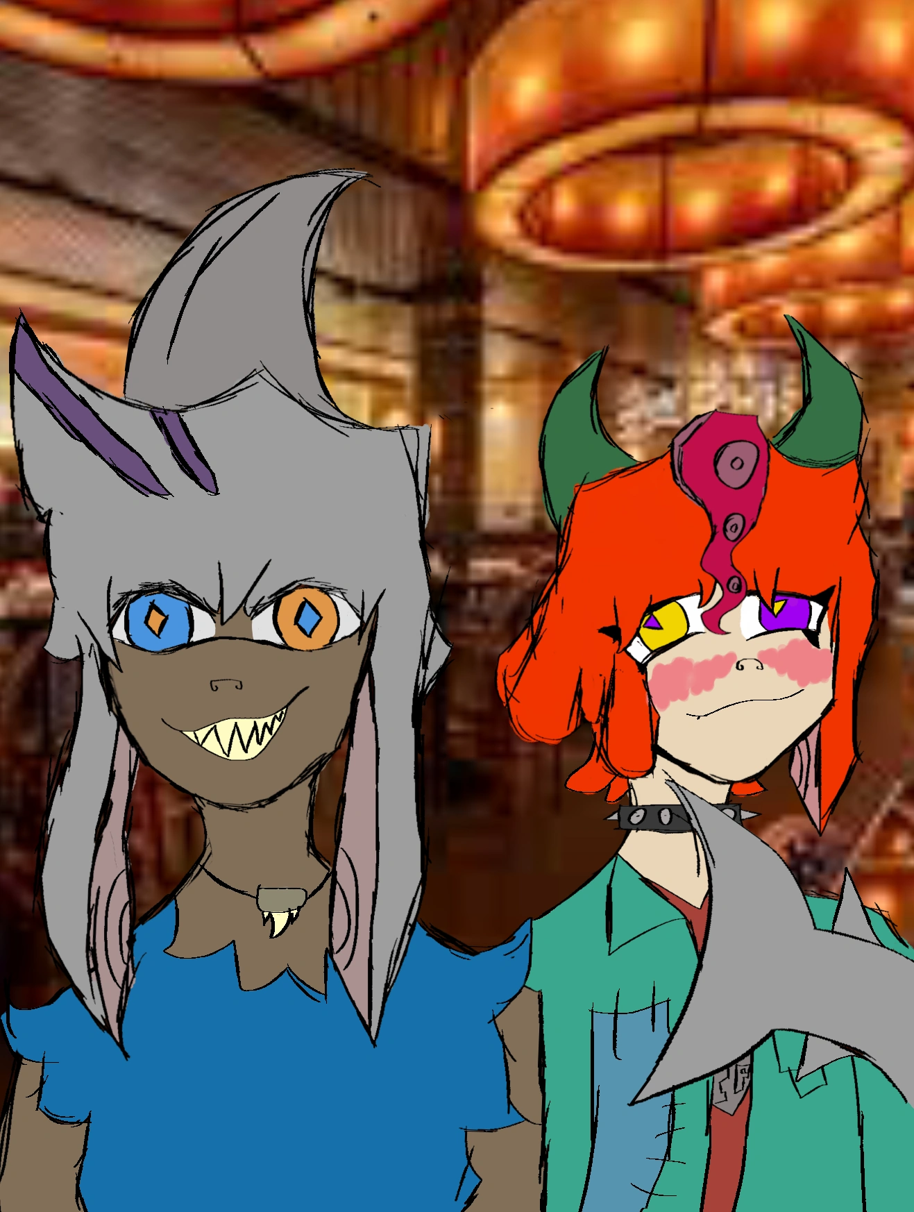 drew these silly "friends" only friend | Fandom