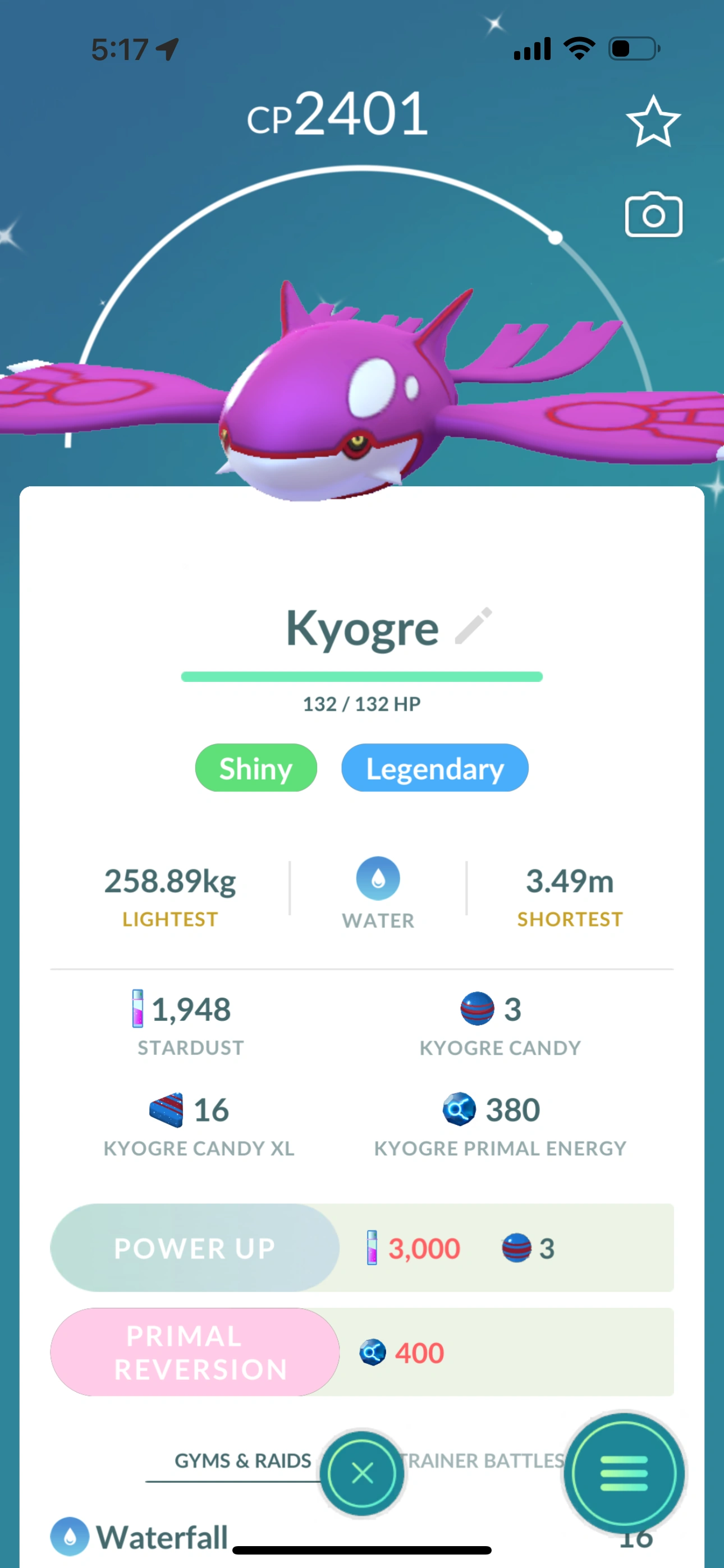 Shiny kyogre | Fandom