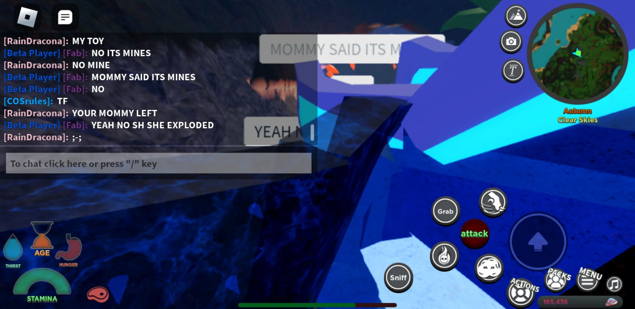 They were fighting over me :> | Fandom