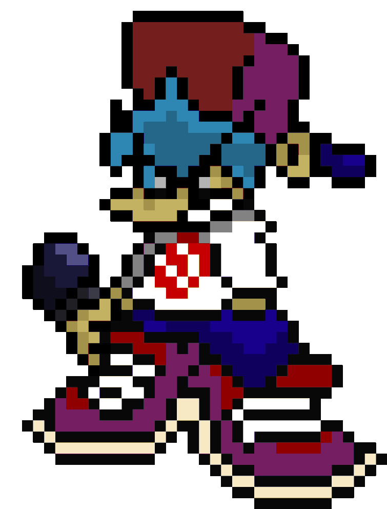 I made my own Pixel BF! Feel free to use (with credit of course) | Fandom