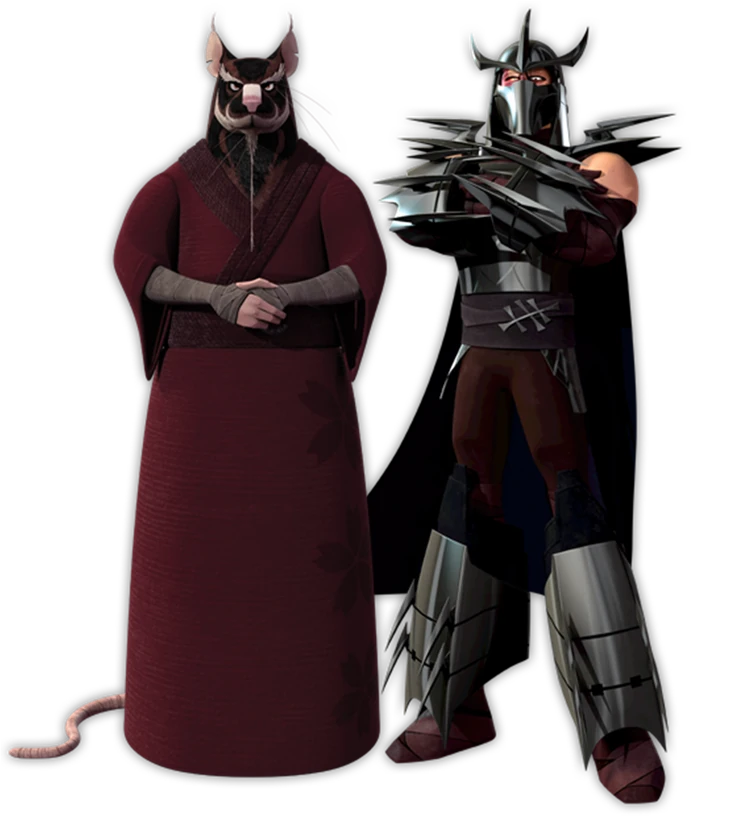 Hamato Yoshi/Master Splinter is Mufasa and Oroku Saki/The Shredder is ...
