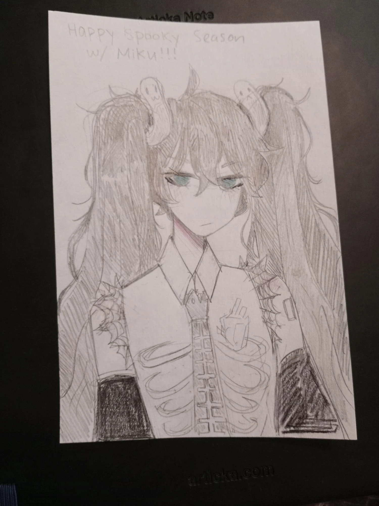 spooky miku design!! | Fandom