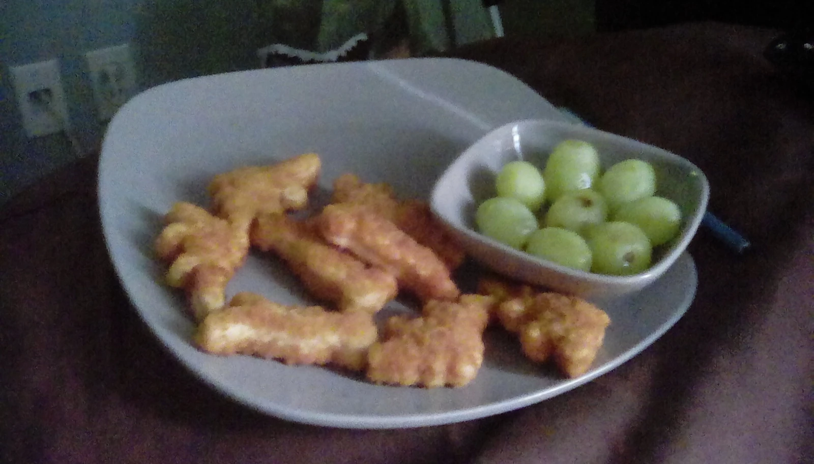 Living my best life with those dino nuggies and grapes | Fandom