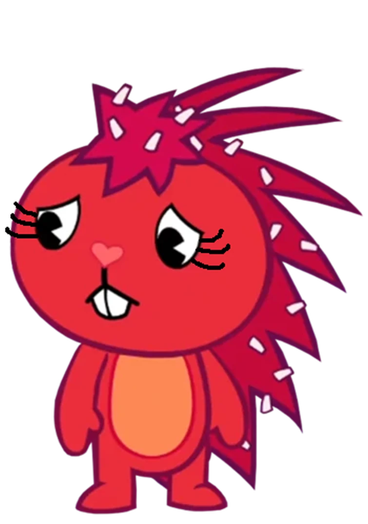 Omg Flaky if she had eyelashes | Fandom