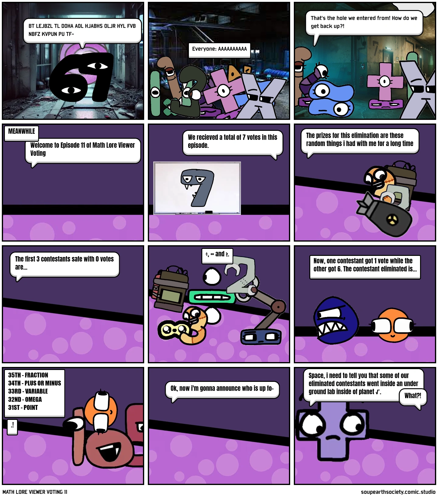 Math Lore Viewer Voting Episode 11 | Fandom