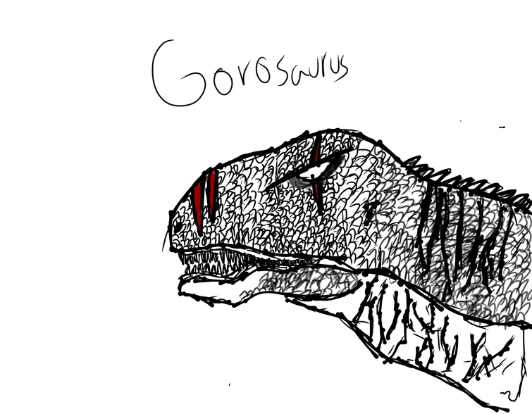 Gorosaurus Head Sketch (W.I.P) | Fandom