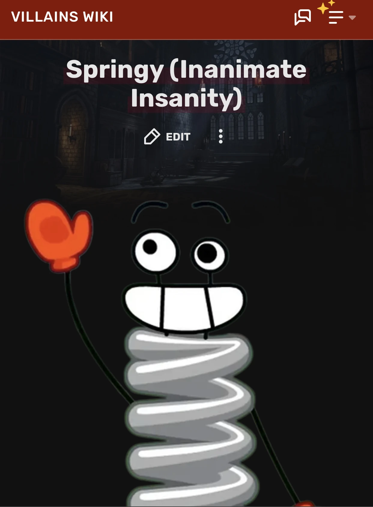 THEY PUT SPRINGY ON THE VILLAINS WIKI | Fandom