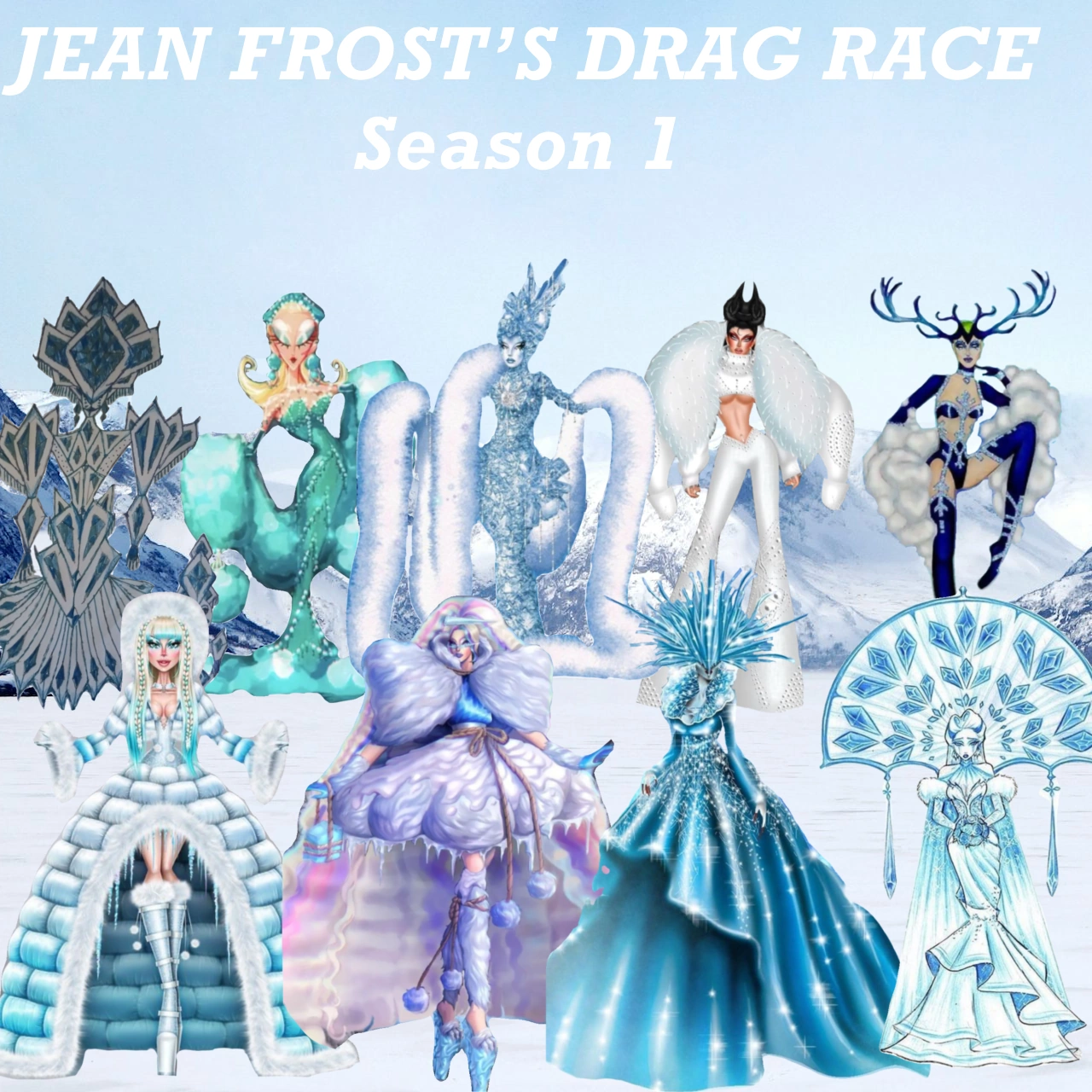 Jean Frost's Drag Race Season 1, Episode 5: On Wednesdays, We Design ...
