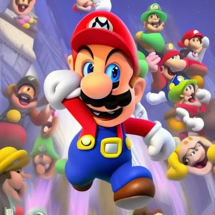 Super Mario AI Drawing | Fandom