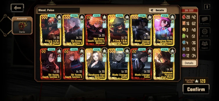 Teams where I can throw Yi Sang, Hong Lu and Gregor in??? | Fandom