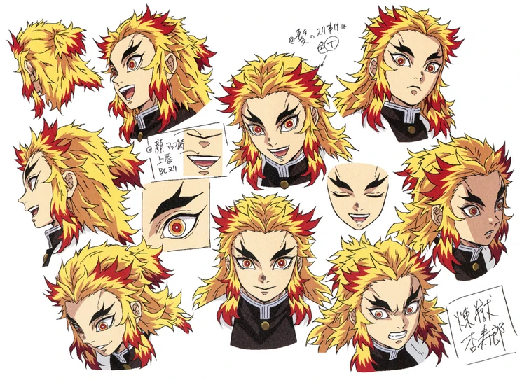 kny official concept art: part six | Fandom