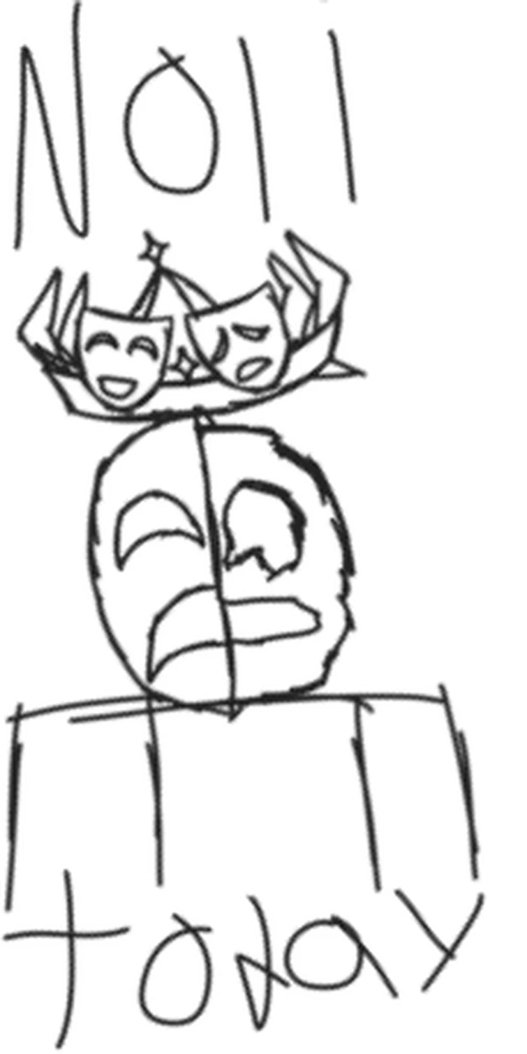 not gonna color the whole thing but uh Noli drawing or doodle or ...