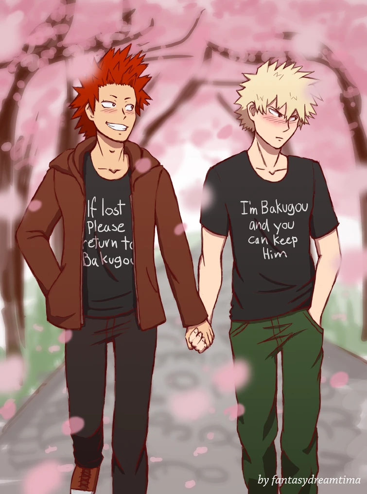 More Kiribaku Fanart By Fantasydreamtima Fandom