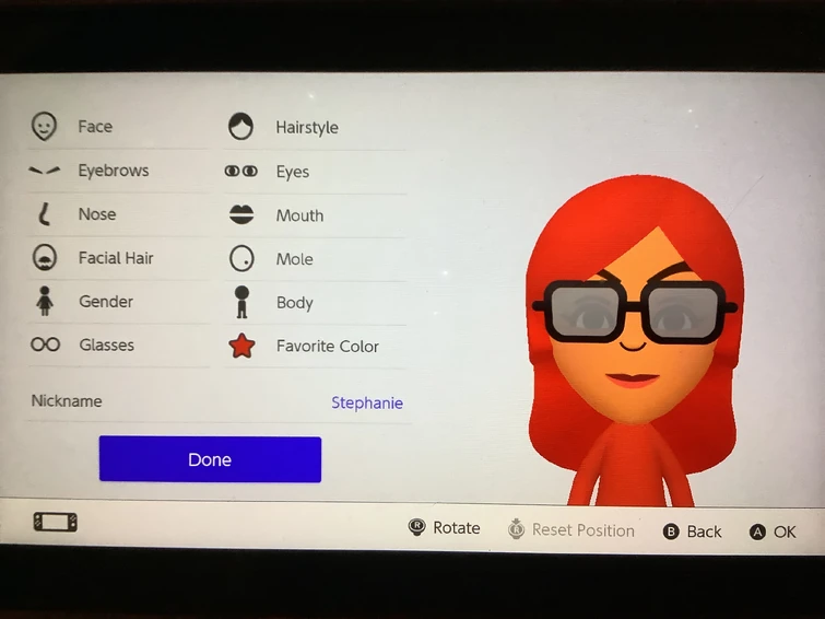 What do you think of my custom Mii Stephanie? | Fandom