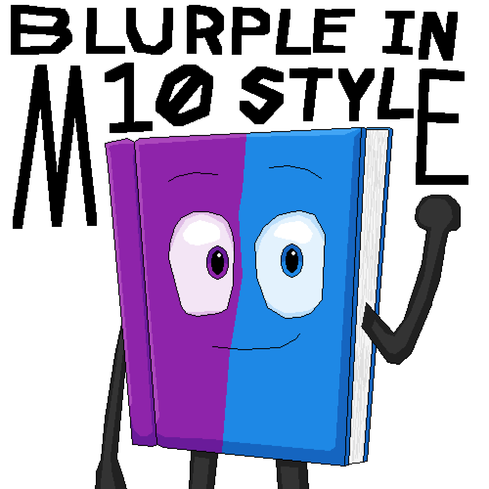 my pixilart friend drew blurple | Fandom