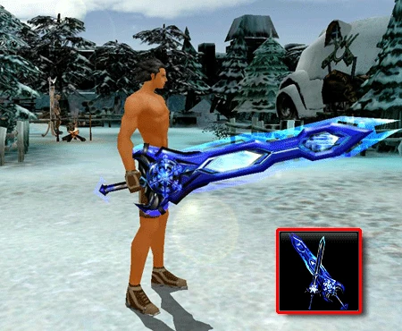 Snow Ice Weapon Skin - Official Cabal Wiki